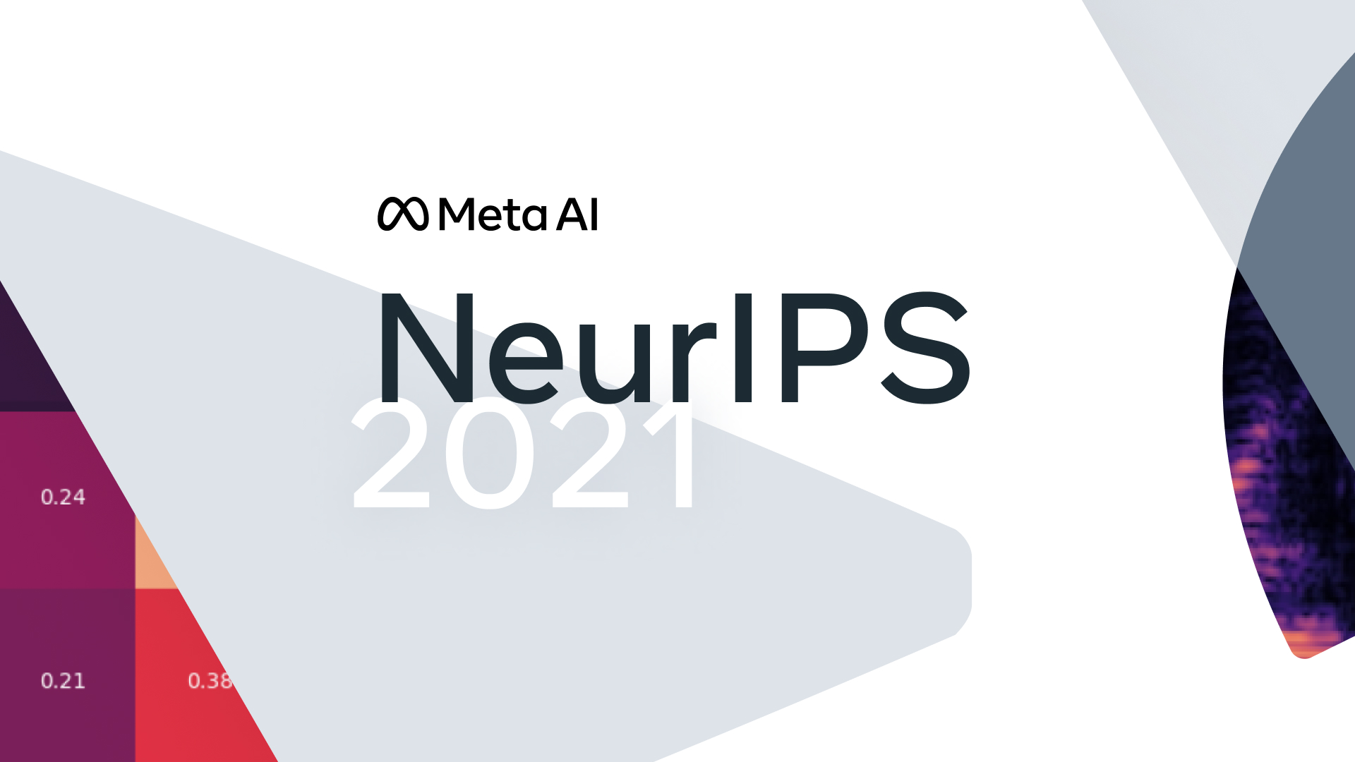 Meta AI research at NeurIPS 2021: Embodied agents, unsupervised speech ...